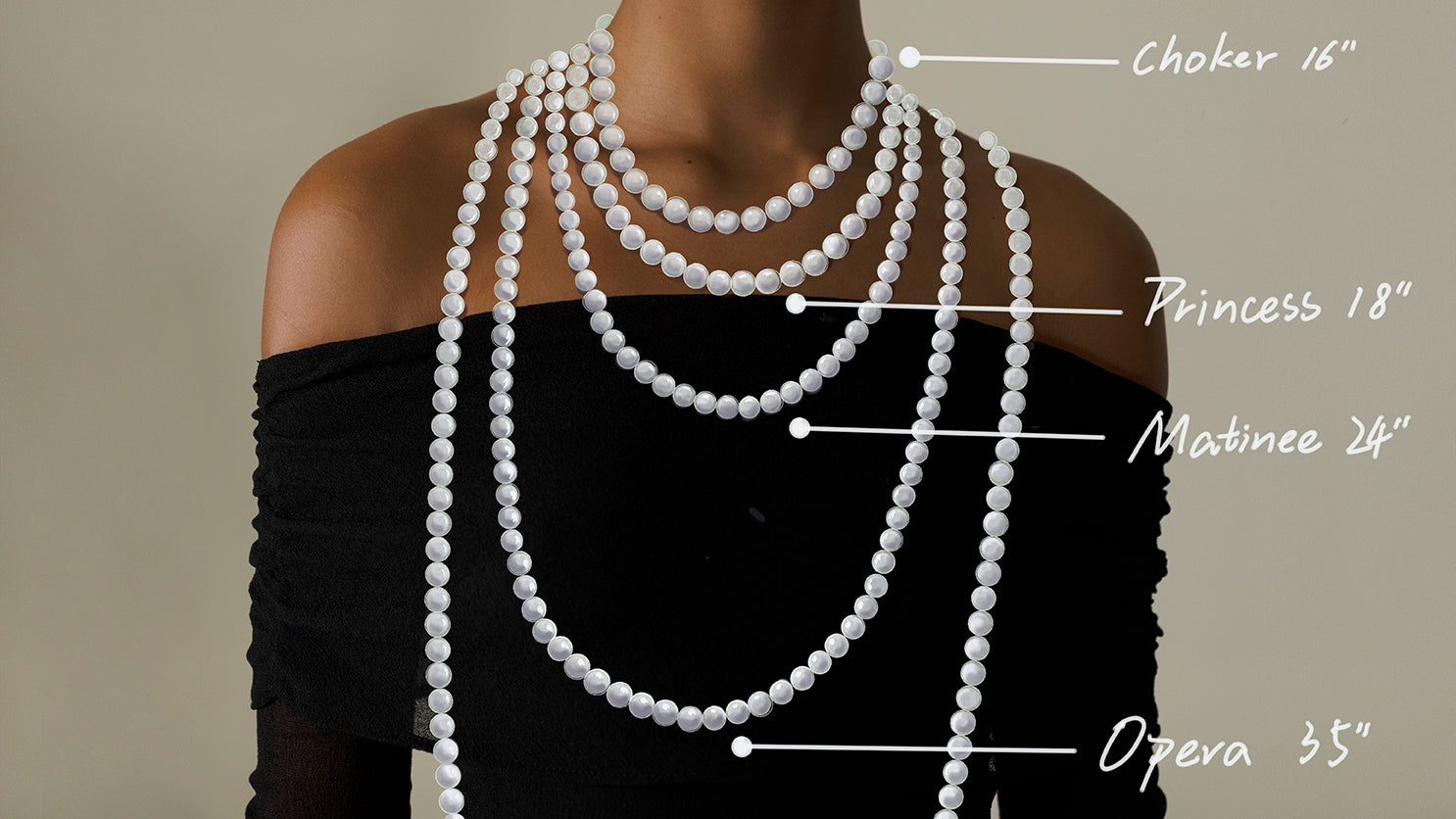 Choosing the Right Length for Your Pearl Necklace: A Style Guide ...